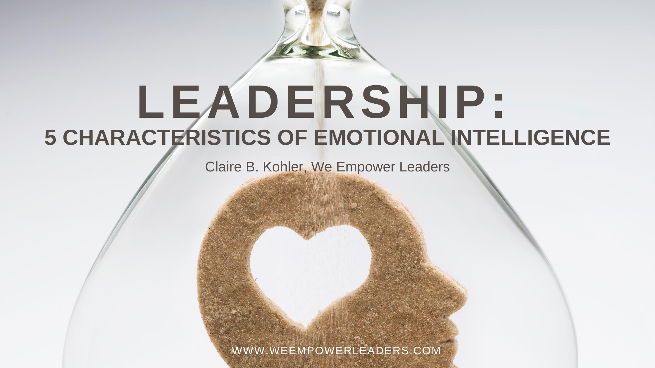5 Characteristics of Emotional Intelligence - We Empower Leaders 5 Characteristics of Emotional Intelligence - We Empower Leaders